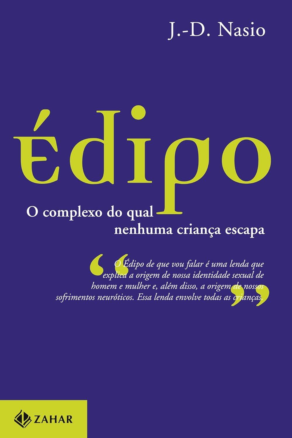 Édipo - J.-D. Nasio - Gradiva Livraria